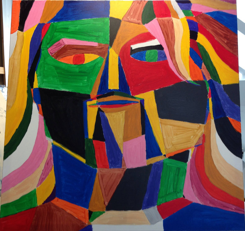 Autistic artist Robbie Ierubino creates his own unique style of art he ...