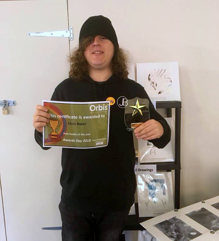 Spotlight on self-taught pencil artist Chris Baker | The Art of Autism