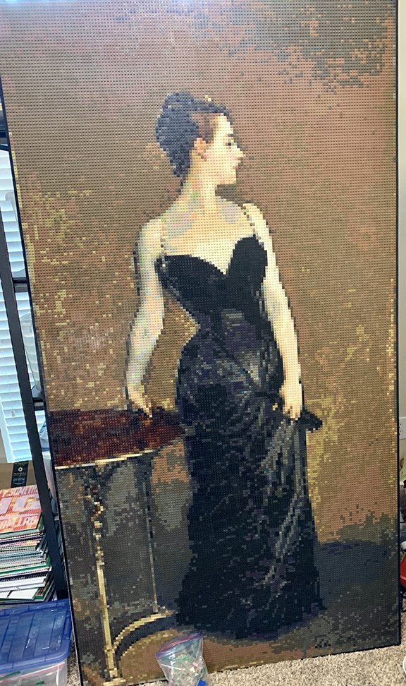 Amazing Artist uses thousands of Legos to create Masterpieces | The Art ...