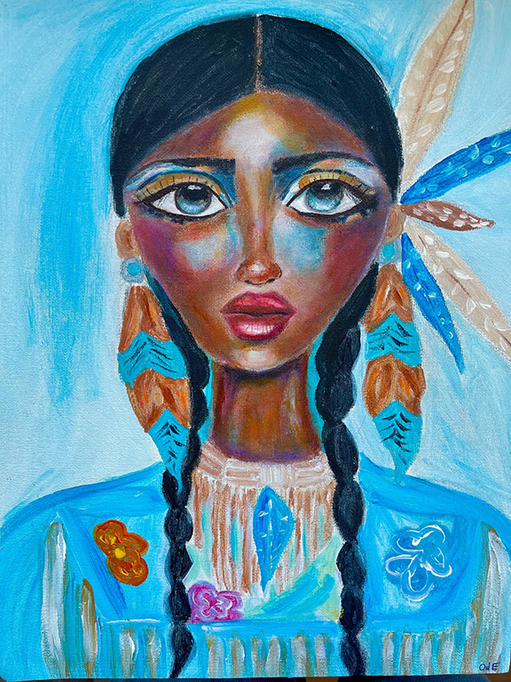 Autistic Artist Ocean Eversley Celebrates Women's History Month with ...