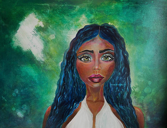 Autistic Artist Ocean Eversley Celebrates Women's History Month with ...