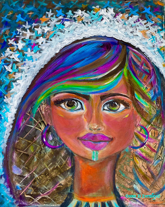 Autistic Artist Ocean Eversley Celebrates Women's History Month with ...