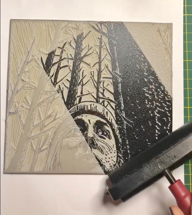 How I came to love the printmaking technique called Lino Printing | The ...
