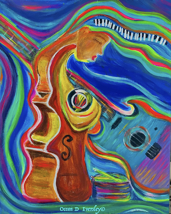 Autistic Artist Ocean Eversley Celebrates Women's History Month with ...